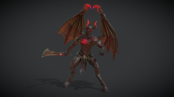 ArtStation - Demon Soldier