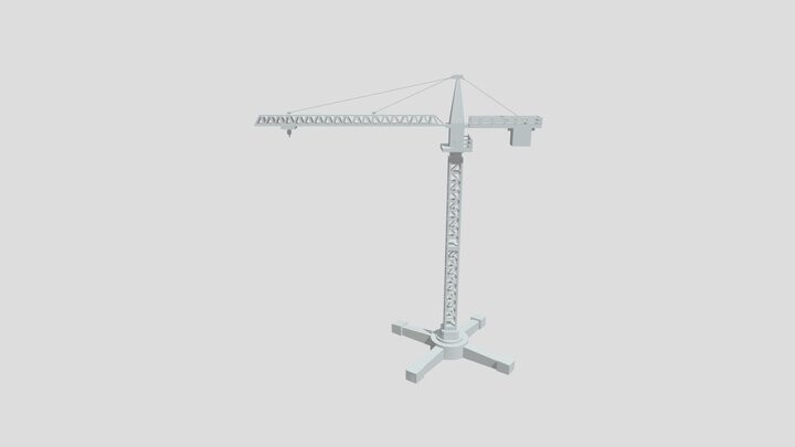 ArtStation - Modular Toy Tower Crane
