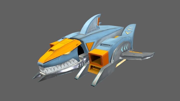 ArtStation - Shark Space Racer