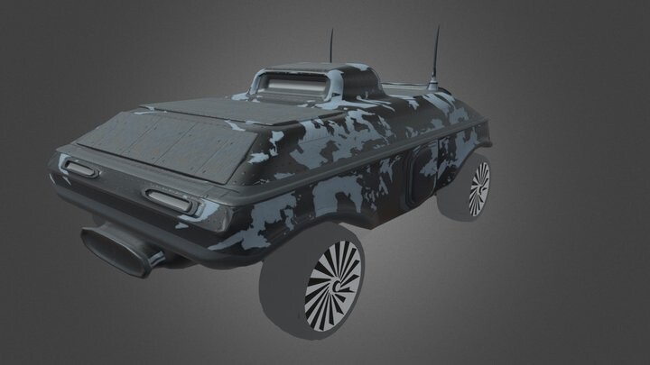 ArtStation - Armoured car