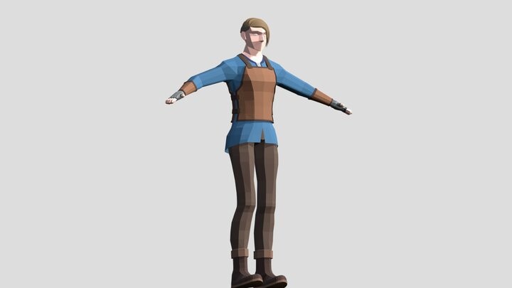 ArtStation - Main character for Game project