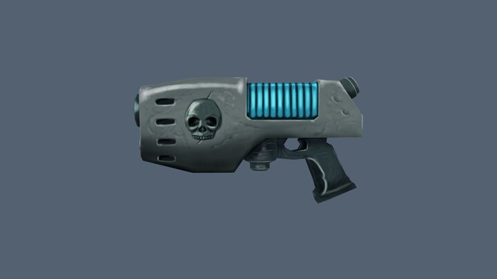ArtStation - Warhammer 40k Plasma Pistol