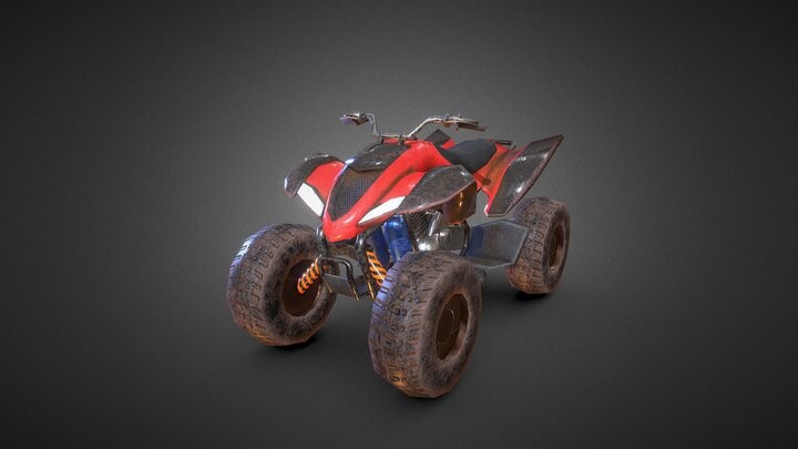 ArtStation - ATV Quad