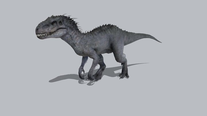 ArtStation - Indominus Rex - Walk Cycle