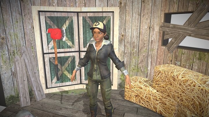 ArtStation - 3D Model of Clementine