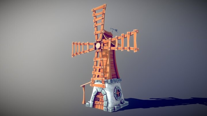 ArtStation - Windmill Stylized