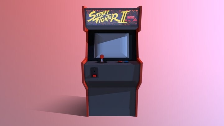 ArtStation - Arcade machine
