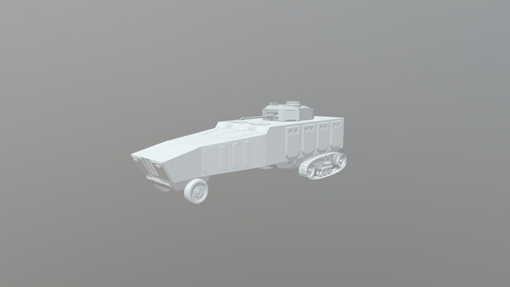 ArtStation - M65 Half-Track IVF