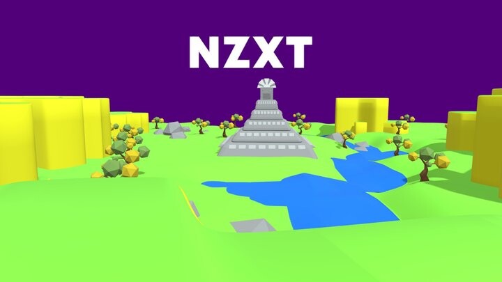 ArtStation - NZXT Machu Pucci - Low Poly Aztec World Fan Art