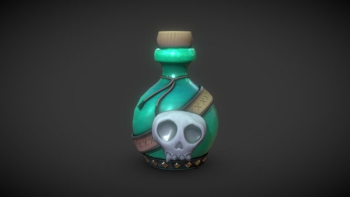 ArtStation - Low Poly Potion