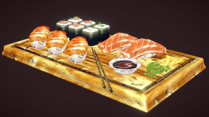 ArtStation - Case study: Hand-painted textures