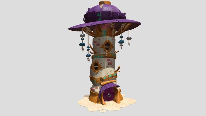 ArtStation - Fantasy Tower