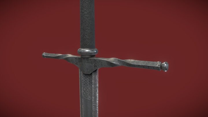 ArtStation - Realistic sword