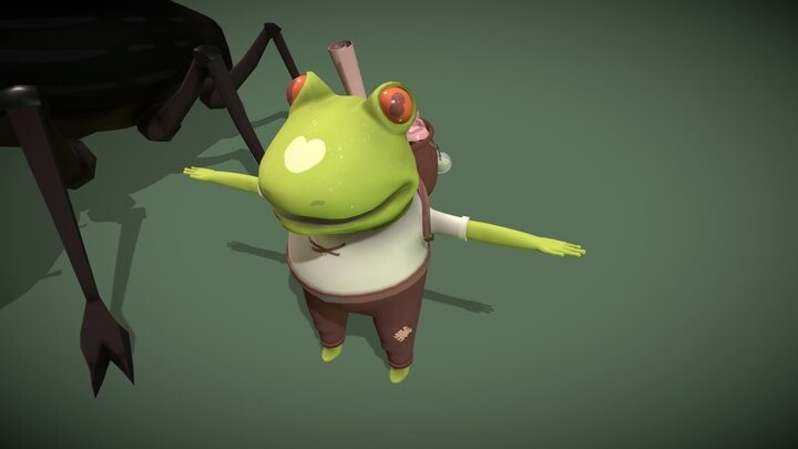 ArtStation - Uni - Frog Merchant