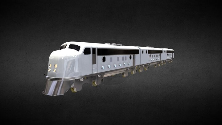 ArtStation - Train model v-1