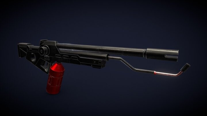 ArtStation - Flame thrower