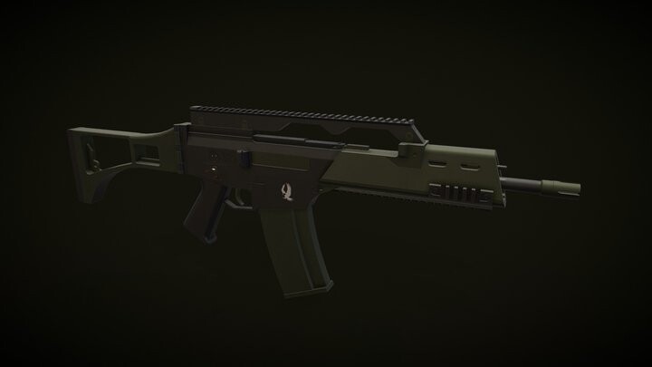 ArtStation - Hk G36C