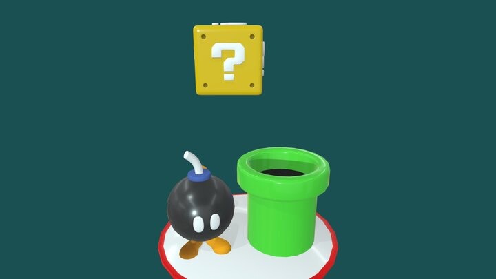 ArtStation - Mario Bros Items