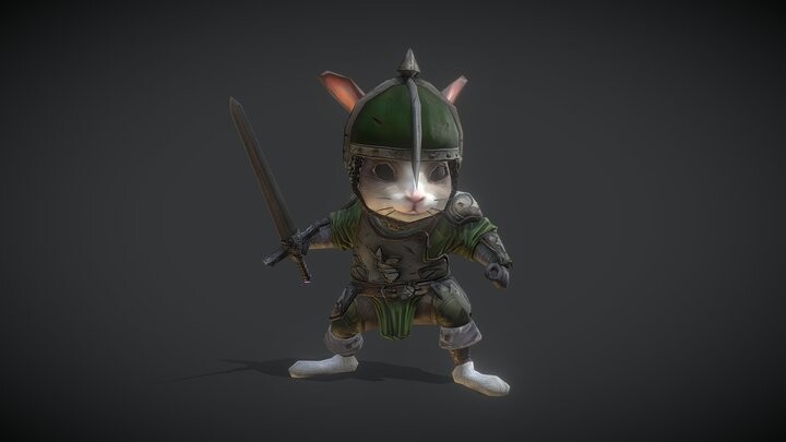 ArtStation - Rabbit Soldier A