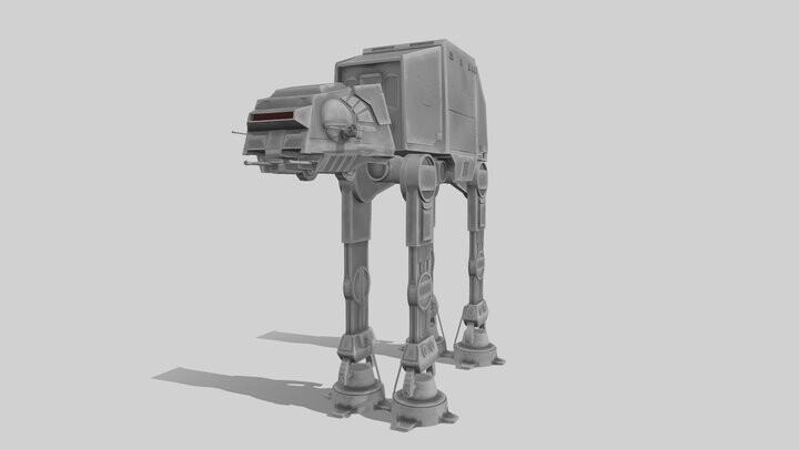 ArtStation - AT AT walker