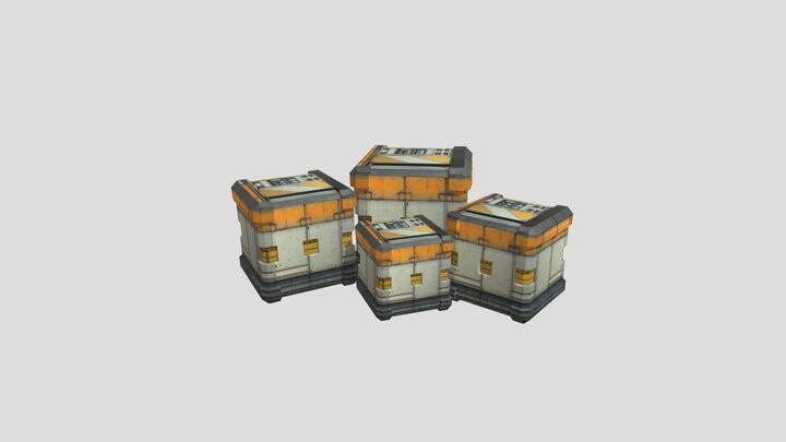 ArtStation - [Original Game Project] 3D Props - Containment Breach:Z