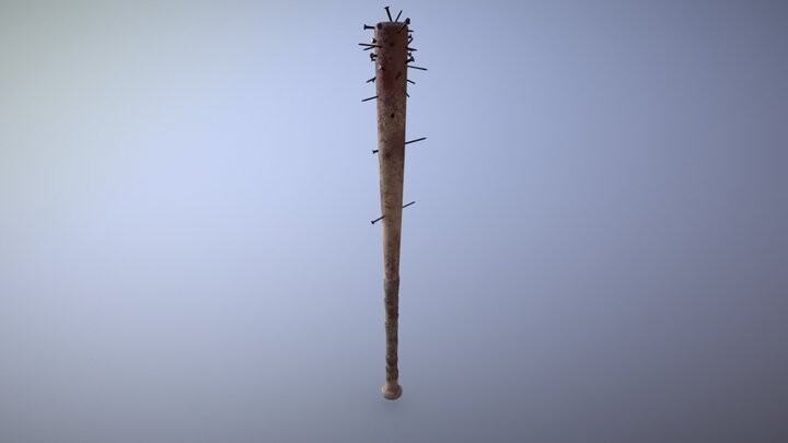 ArtStation - Spiked Baseball Bat