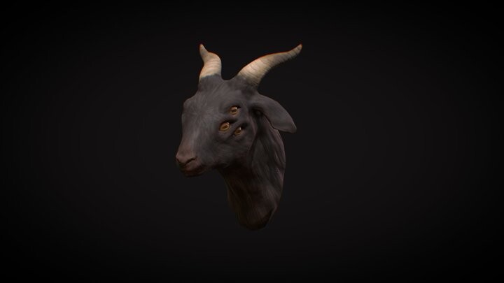 ArtStation - Three eyed goat