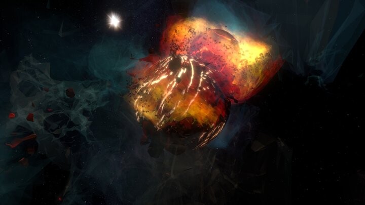 ArtStation - Protoplanet collision afterglows