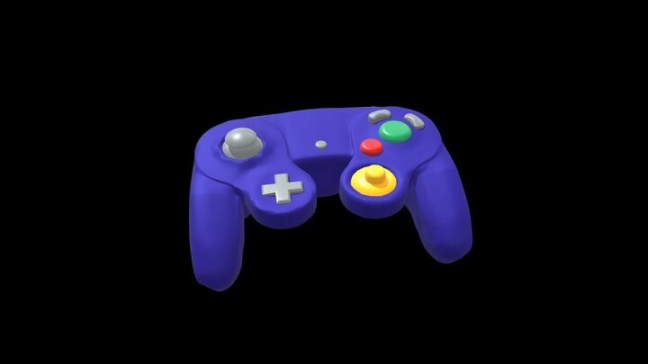 ArtStation - Classic GameCube Controller