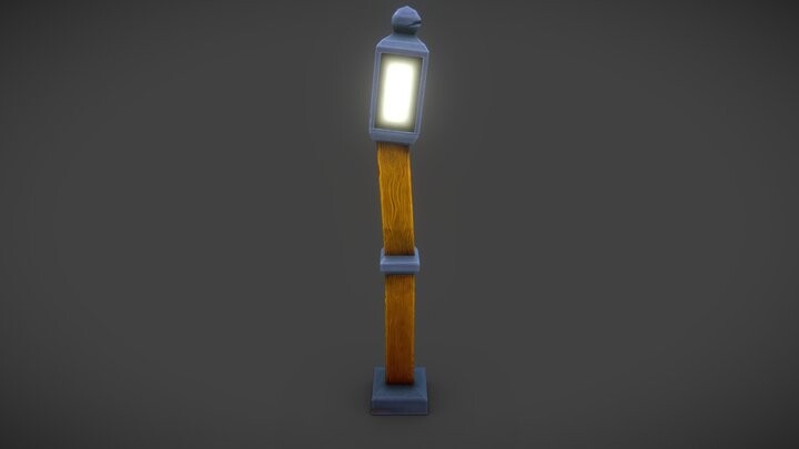 ArtStation - Stylized Lightpost