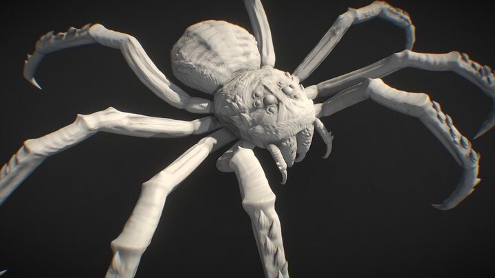 ArtStation - Kumonga Sculpt Progress