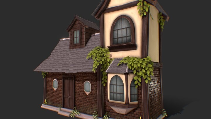 ArtStation - House assets / Animated short film / La fábrica de los ...
