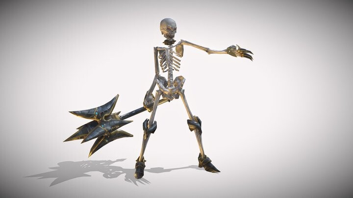 ArtStation - Skeleton Warrior 1