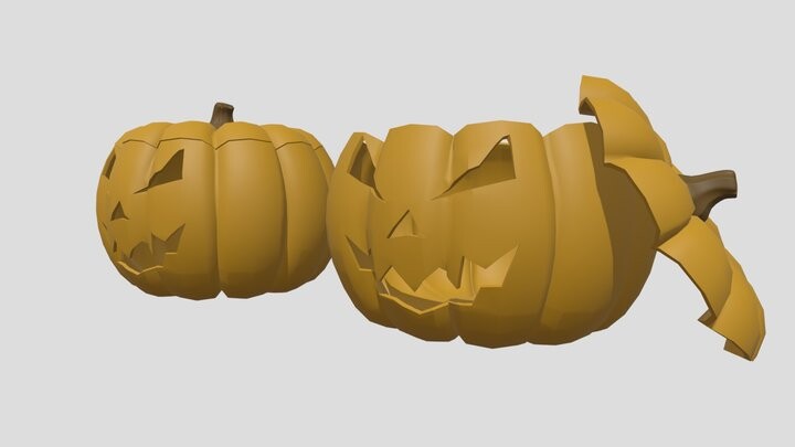 ArtStation - Halloween Pumpkin