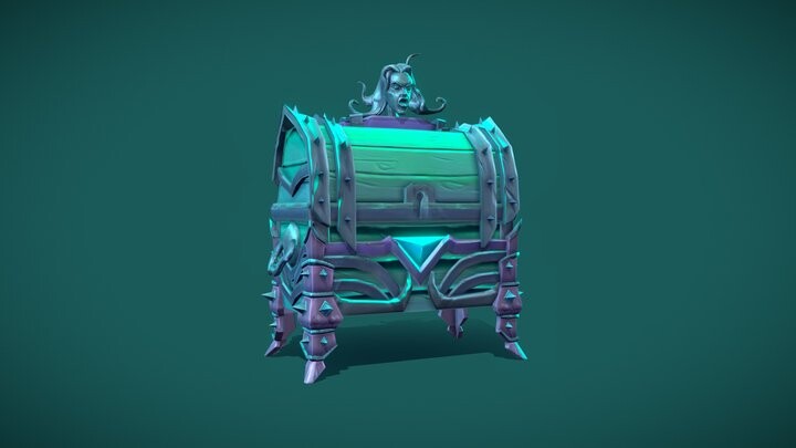 ArtStation - Banshee's Blighted Chest