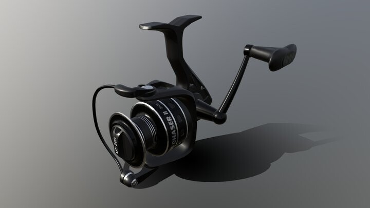 ArtStation - Spinning Reel Model