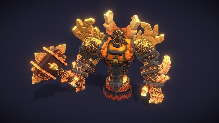 Artstation Ragnaros World Of Warcraft
