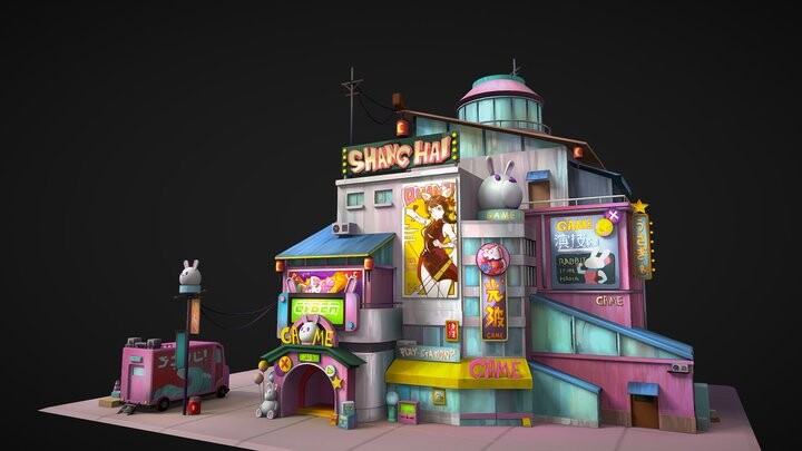 ArtStation - "GAME" Center