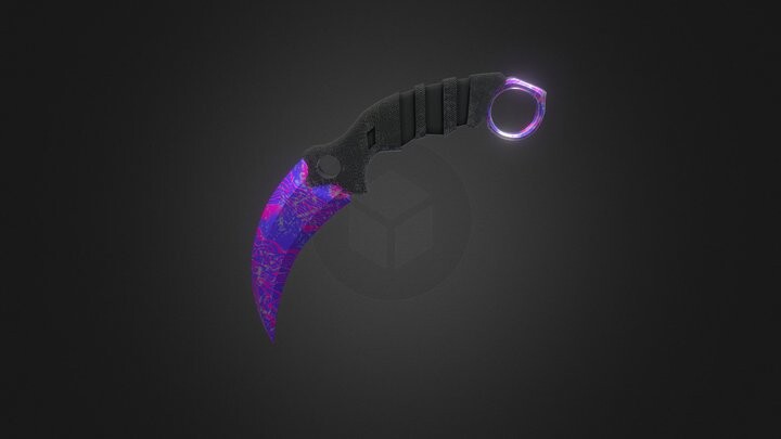 ArtStation - Damascus Karambit