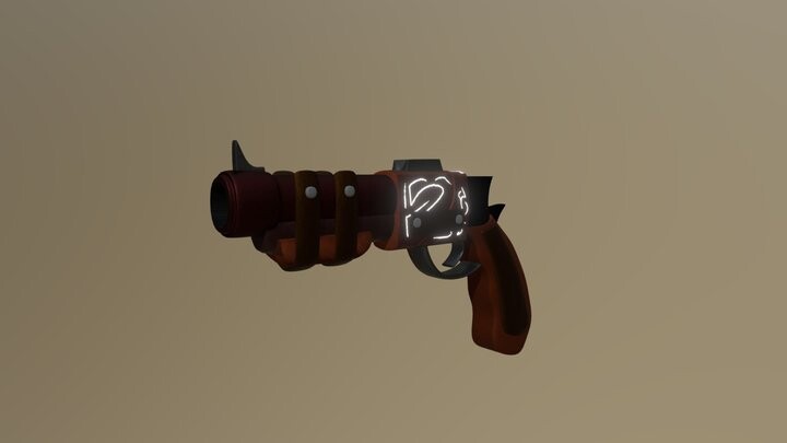 ArtStation - Steampunk Magic Gun