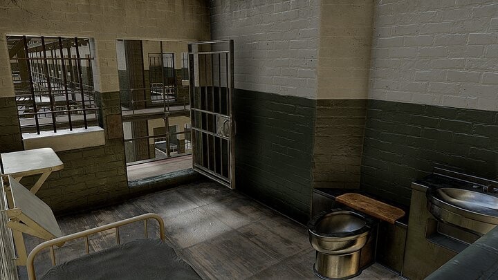 ArtStation - Prison Environment (Sketchfab View)