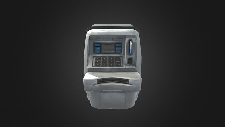 ArtStation - Realistic ATM