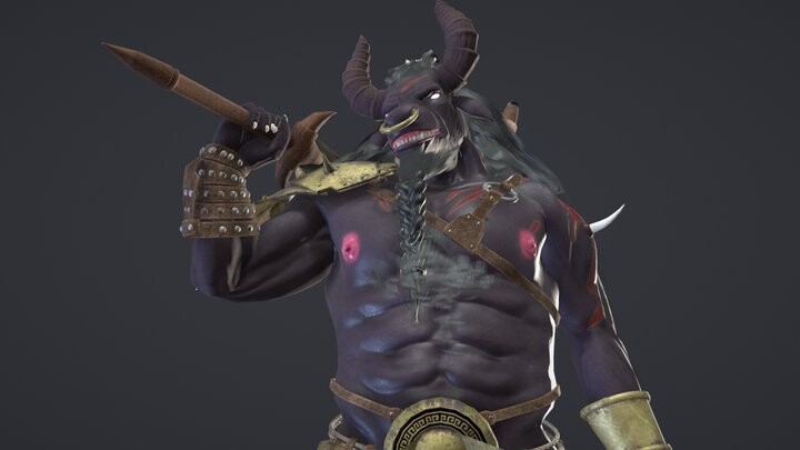 ArtStation - Minotaur animation
