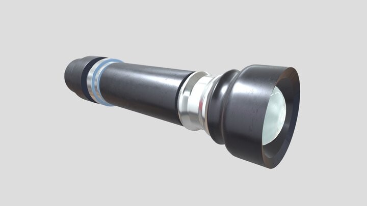 ArtStation - Flashlight 3d model