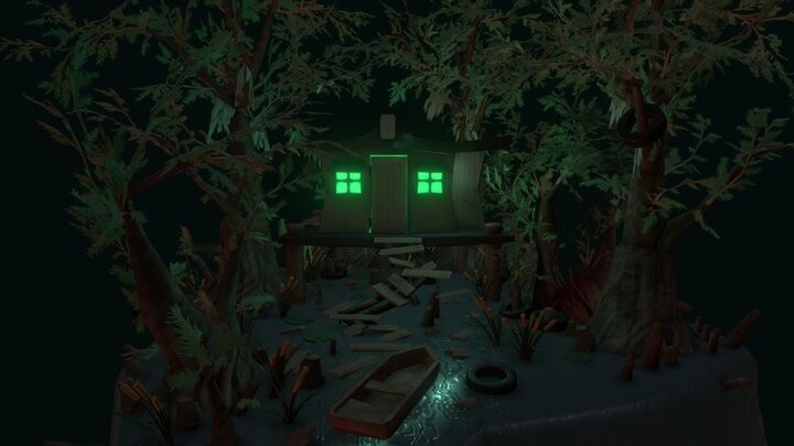 ArtStation - Swamp Environment