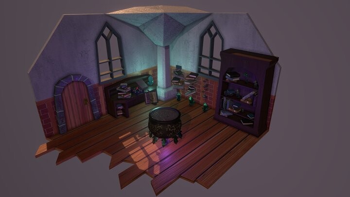 ArtStation - Witch Room