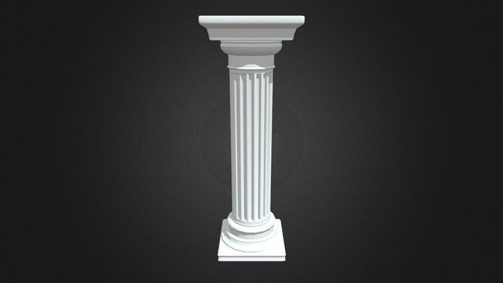 ArtStation - Doric Ancient Column