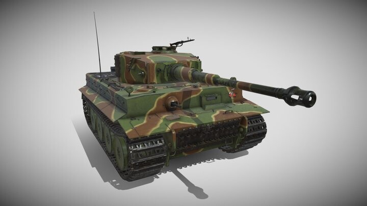 ArtStation - Tiger Tank E