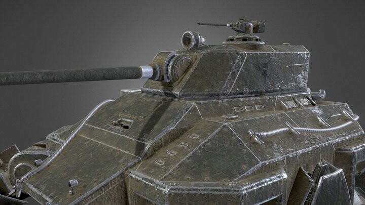 ArtStation - Spider Tank (Game-ready)