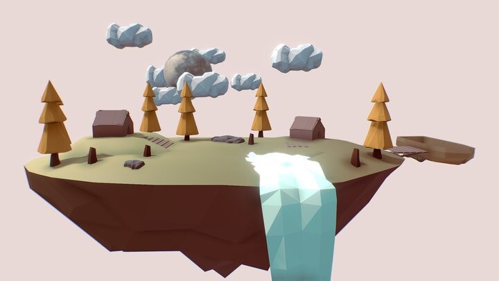 ArtStation - Floating Diorama_RE